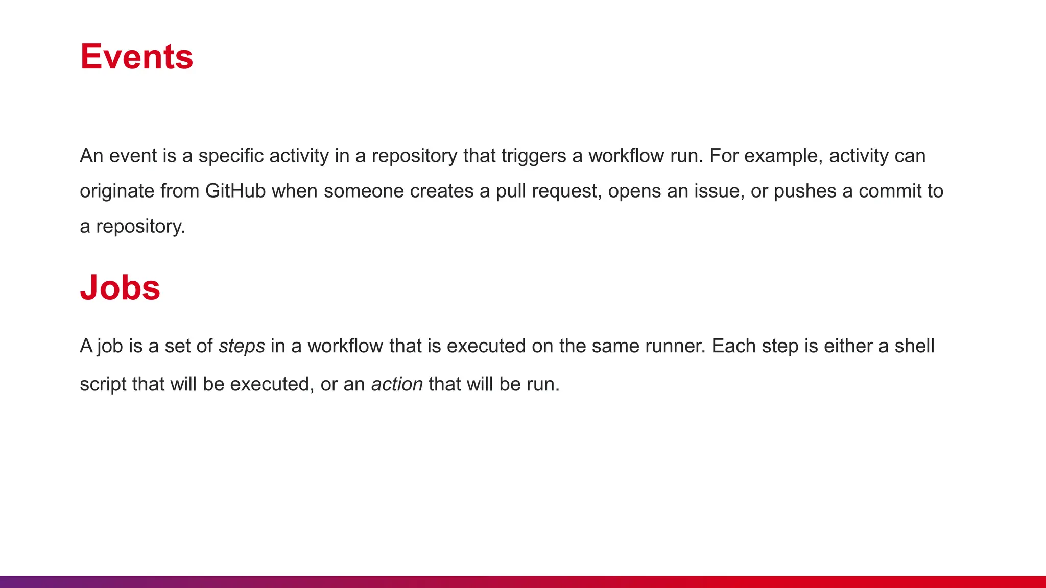 Introduction to Github action Presentation | PPTX