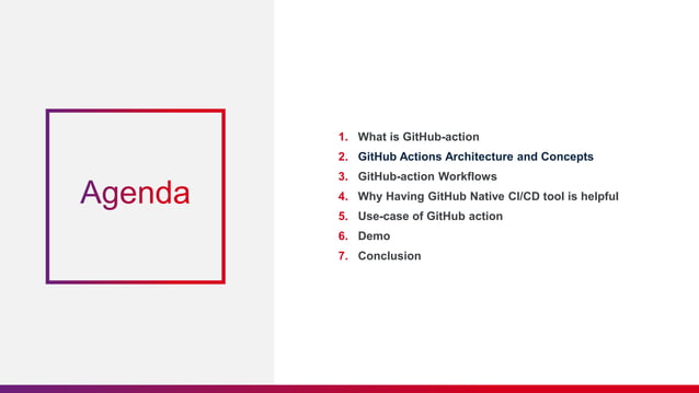 Introduction to Github action Presentation | PPTX