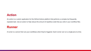 Introduction to Github action Presentation | PPTX