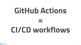 GitHub Actions demo with mabl | PPTX