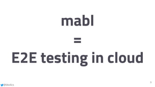 GitHub Actions demo with mabl | PPTX
