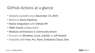 GitHub Actions in action | PDF