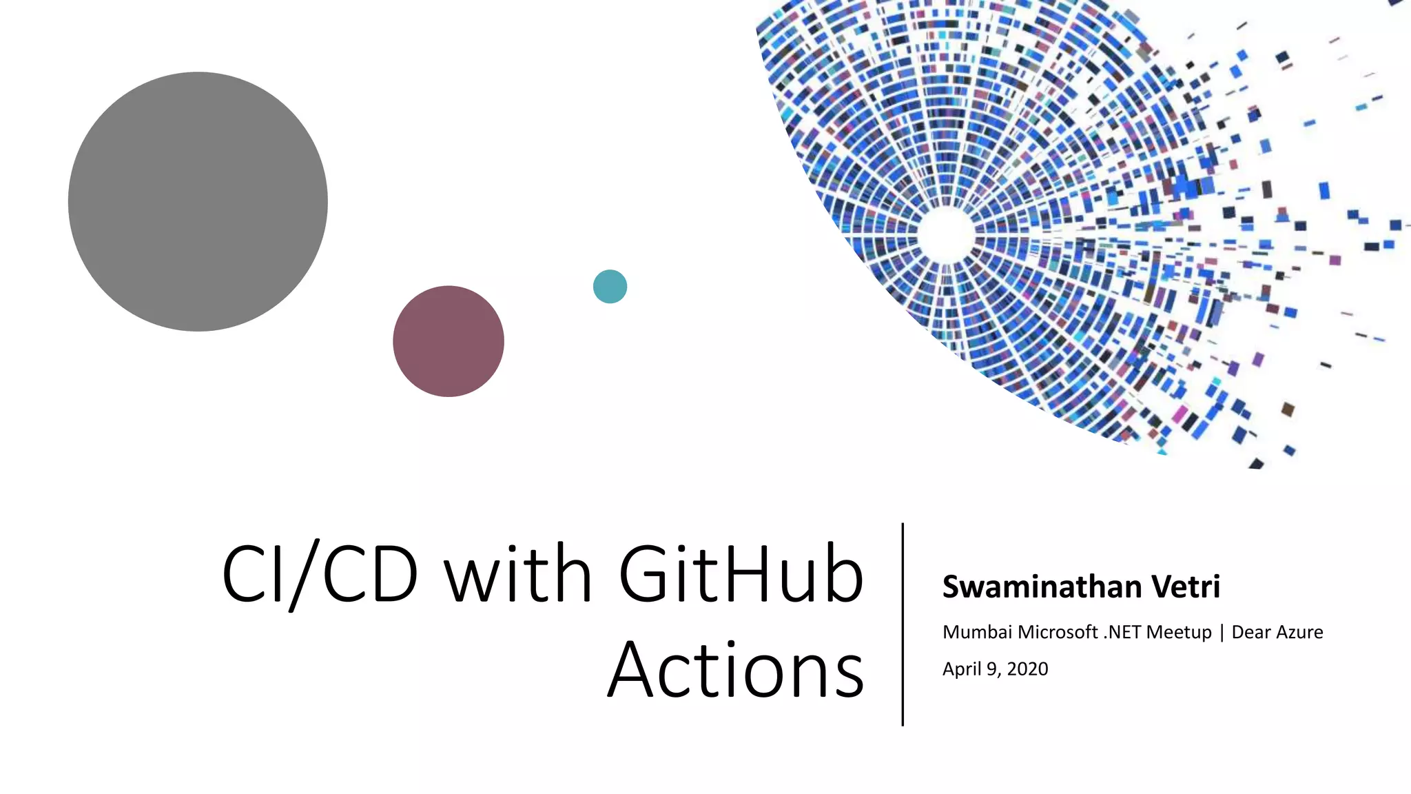 CI/CD with GitHub Actions | PPTX