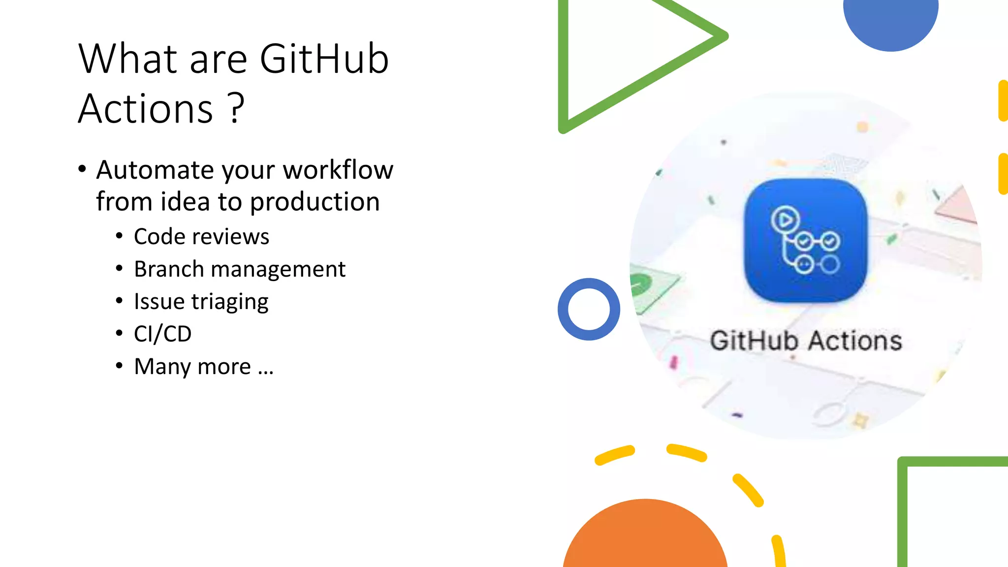 CI/CD with GitHub Actions | PPTX | Web Development | Internet