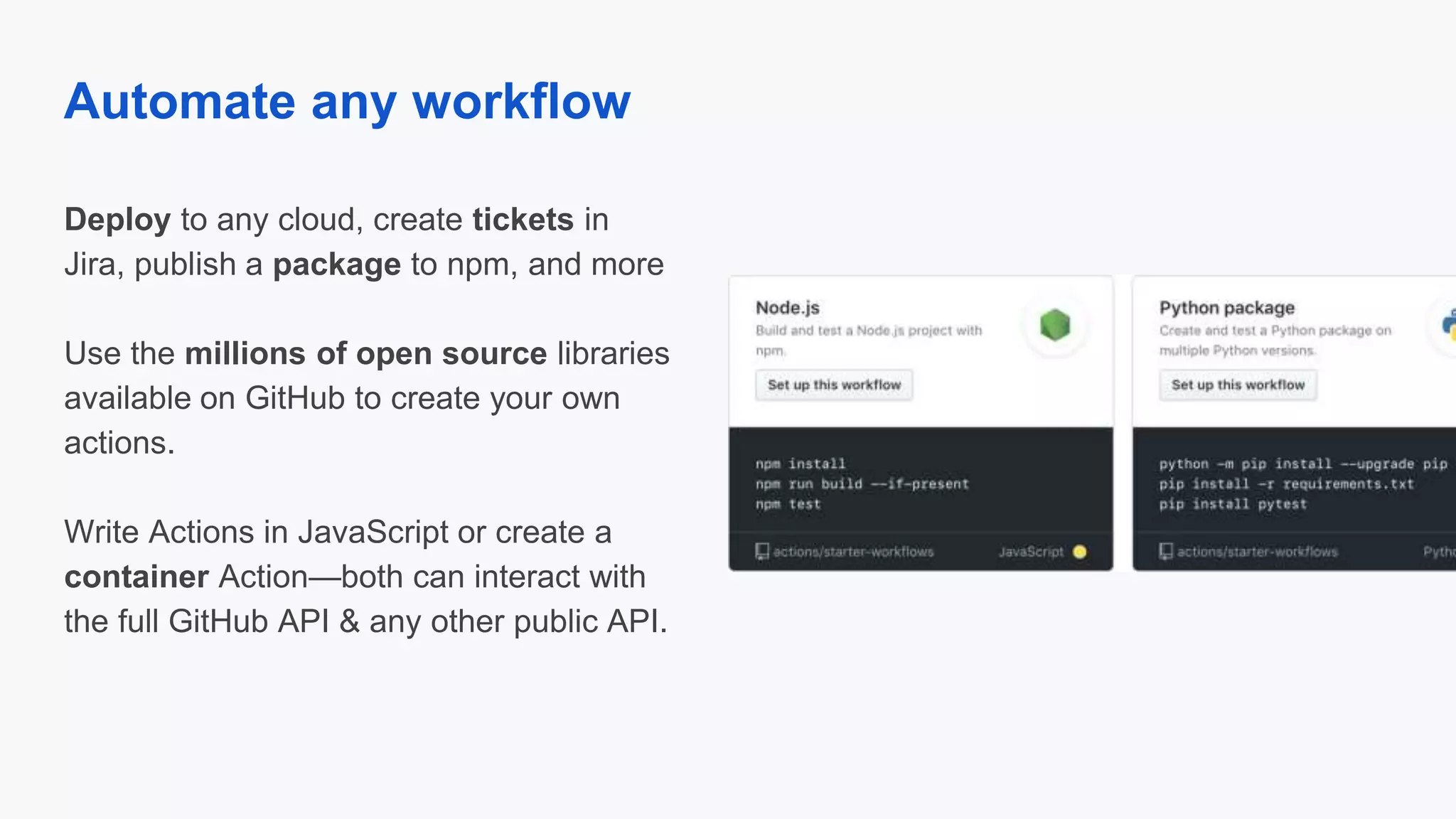 GitHub Actions: your free CI engine (and much more) | PPTX | Web Development | Internet