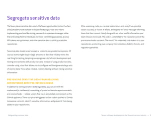 GitHub: Secure Software Development for Financial Services | PPT