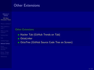 GitHub Introduction | PPT