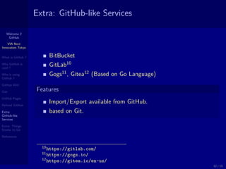 GitHub Introduction | PPT