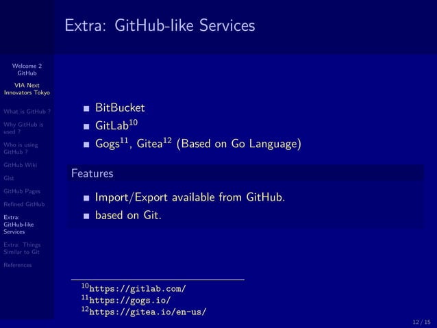GitHub Introduction | PPT