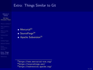 GitHub Introduction | PPT