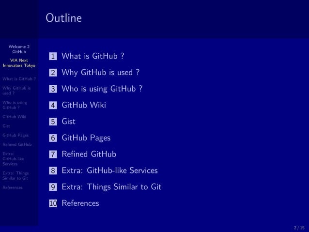 GitHub Introduction | PPT