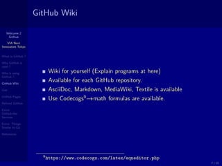 GitHub Introduction | PPT
