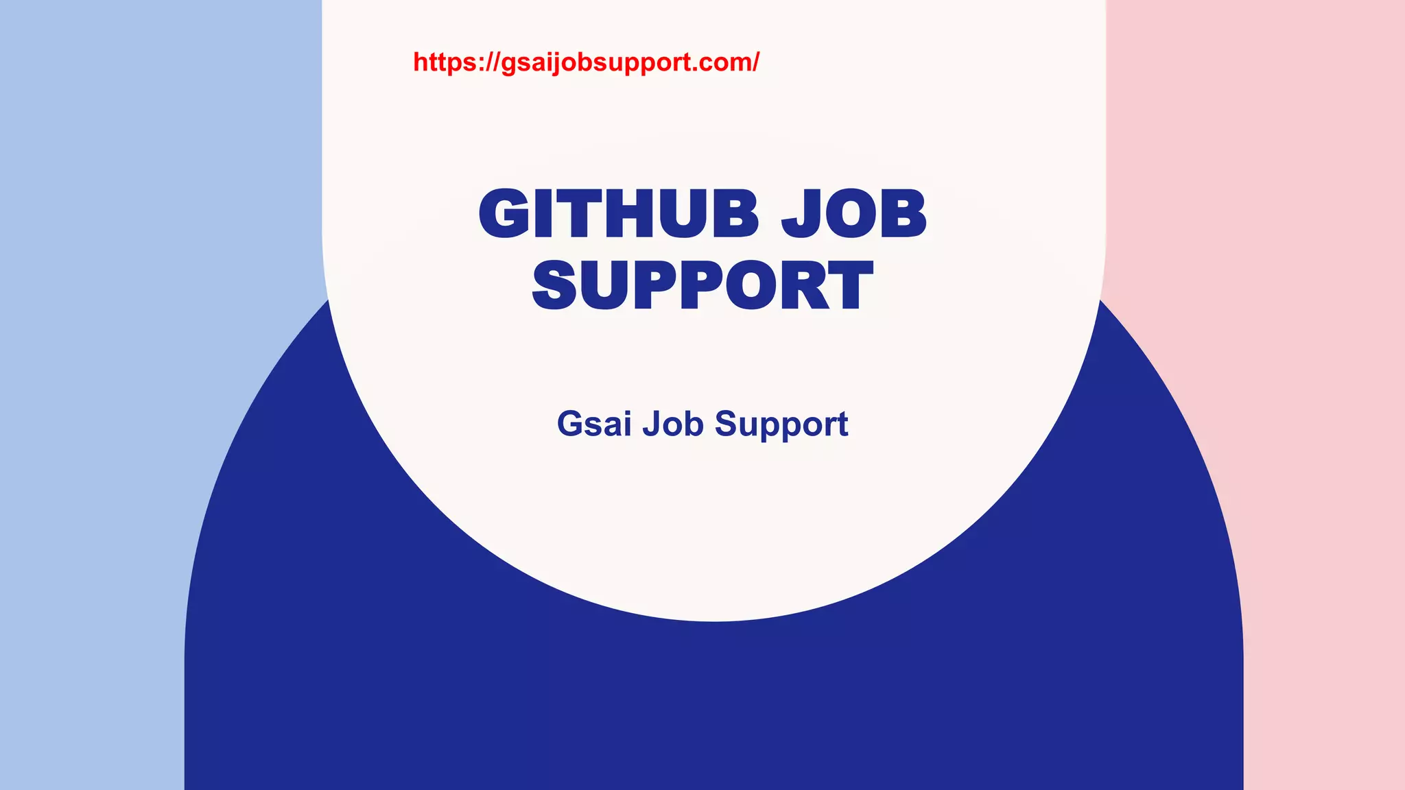 Github job support.pptx