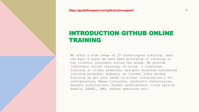 Github job support.pptx