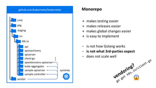 Cutting the Kubernetes Monorepo in pieces | PPT