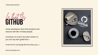 GitHub Sourcing Cerecaptio.pdf