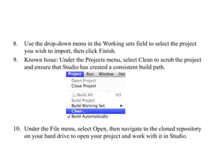 Github plugin setup in anypointstudio | PPTX | Computing | Technology & Computing