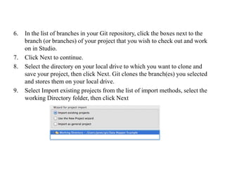 Github plugin setup in anypointstudio | PPTX | Computing | Technology & Computing