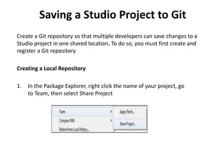 Github plugin setup in anypointstudio | PPTX | Computing | Technology & Computing