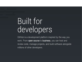 Git presentation | PPT