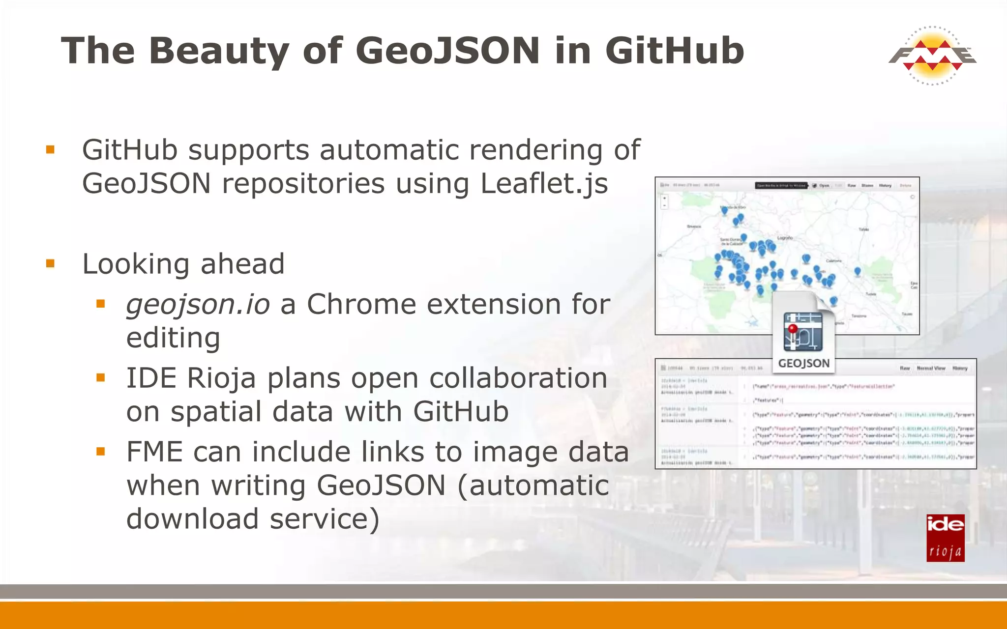 FME-Based Tool for Automatic Updating of Geographical Git Repositories (Pushing the Boundaries ...
