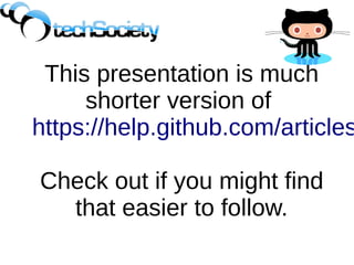 Github tutorial1 | PPT