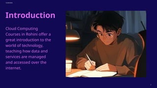 Cloud Computing Courses in Rohini | PPT