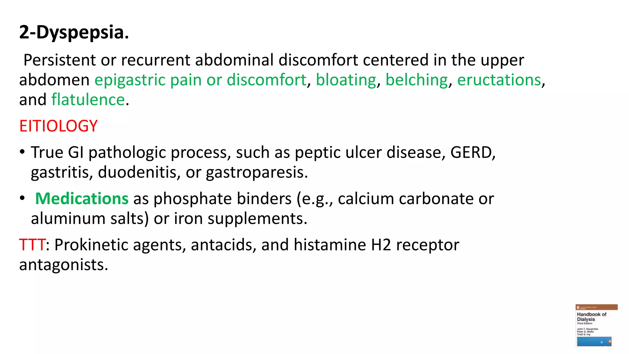 GIT in Hemodialysis | PPTX