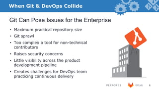Git in the Enterprise: How to succeed at DevOps using Git and a monorepo | PPT