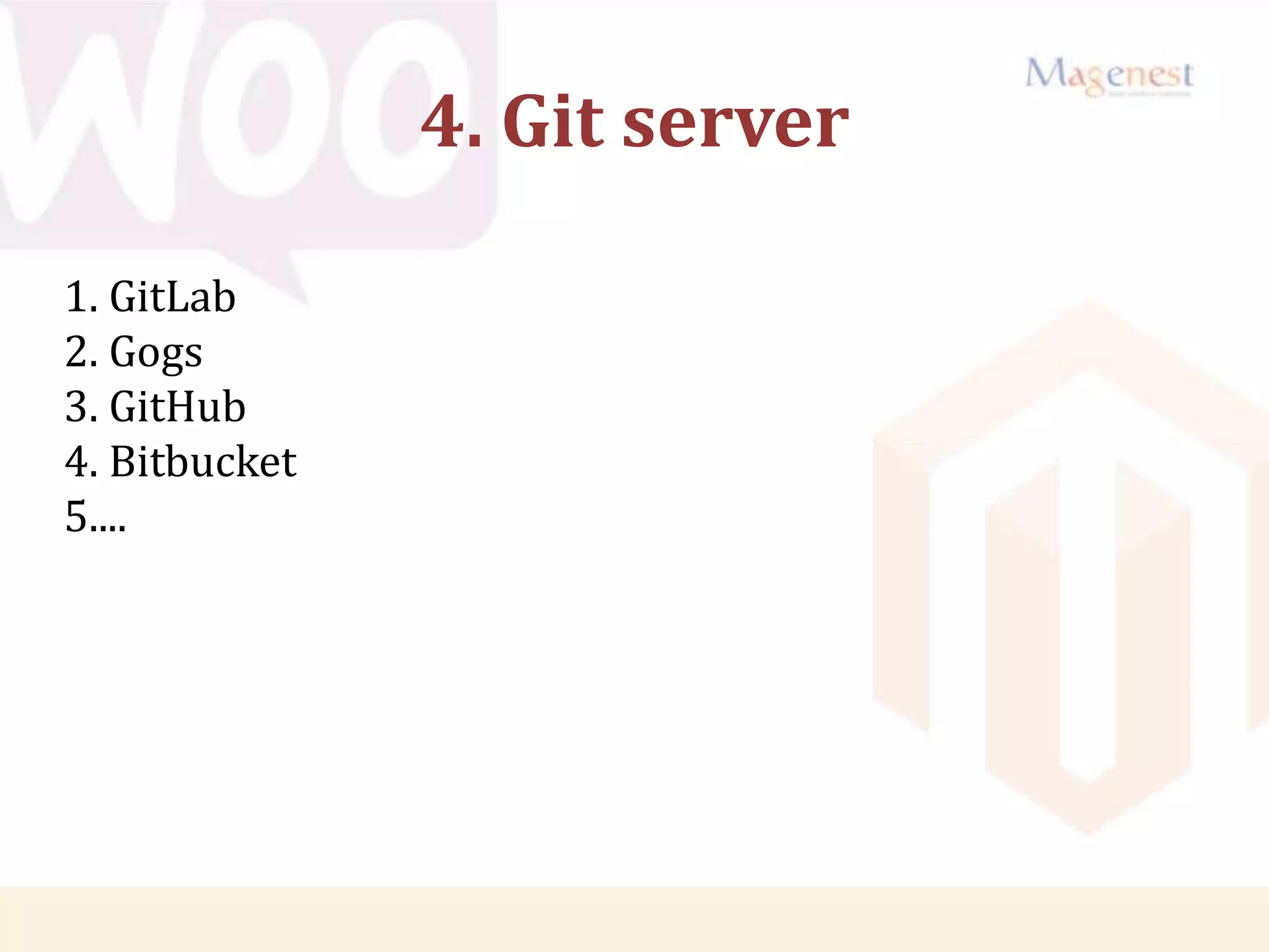 Git Introduction | Magenest | PPTX