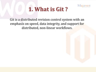 Git Introduction | Magenest | PPT