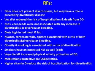 GIT j club diverticulosis16. | PPTX