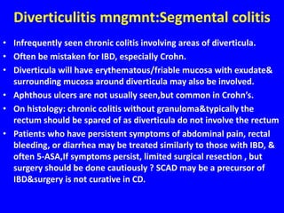 GIT j club diverticulosis16. | PPTX