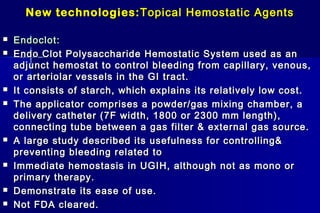 GIT j club endohemostasis new | PPT