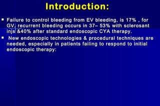 GIT j club endohemostasis new | PPT