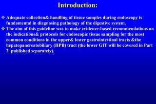 Git j club endoscopic sampling21 | PPTX