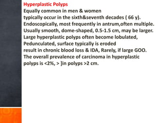 Git j club gastric polyps. | PPTX