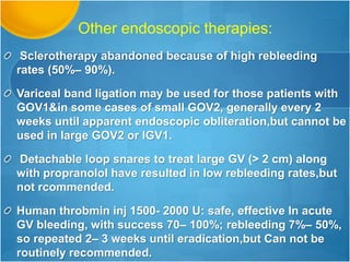 GIT Kurdistan Board GEH Journal club gastric varices.. | PPTX ...