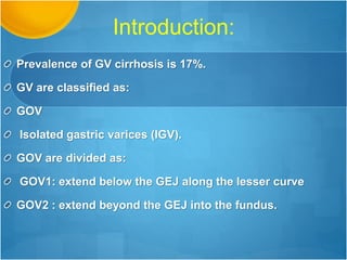 GIT Kurdistan Board GEH Journal club gastric varices.. | PPTX ...