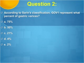 GIT Kurdistan Board GEH Journal club gastric varices.. | PPTX ...