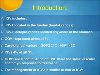 GIT Kurdistan Board GEH Journal club gastric varices.. | PPTX | Digestive Disorders | Diseases ...