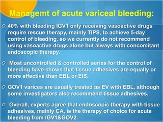 GIT Kurdistan Board GEH Journal club gastric varices.. | PPTX ...