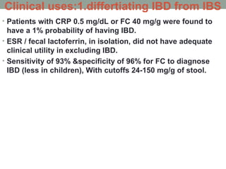 Git j club IBD biomarkers. | PPT