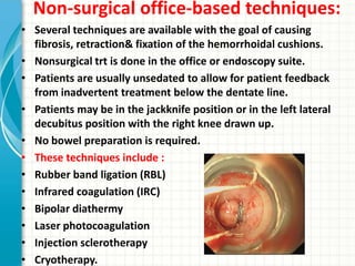 Git j club office based pile treatments. | PPT