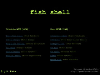 Gitkata fish shell | PDF