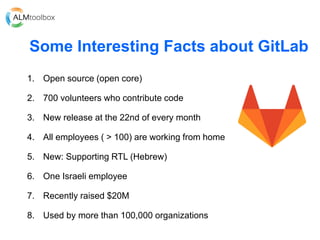 Slide: Introducing GitLab by ALMtoolbox | PDF