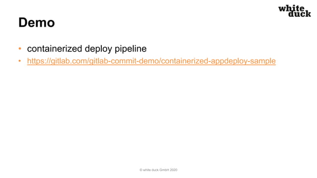 Gitlab London Meetup How Containerized Pipelines And Kubernetes Can Boost Your Cicd Ppt