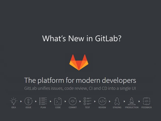What's New in GitLab and Software Development Trends | PPT