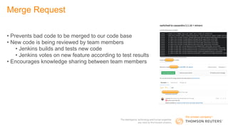Thomson Reuters, TMS: Workflow in GitLab | PPT