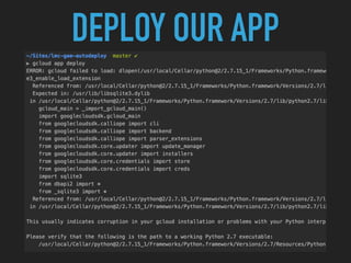 Gitlab CI + GAE Autodeploy | PPT | Free Download